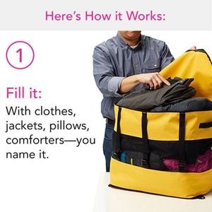 RuMe | Bags | Yellow Sat Pack Travel Bag Rume | Poshmark